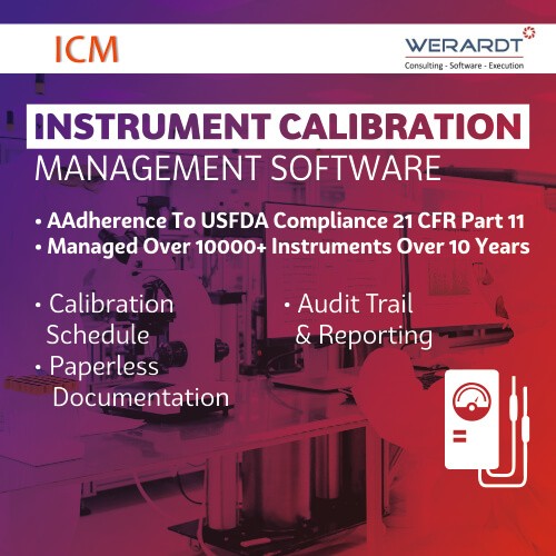 ICM - Instrument Calibration Management System | Products | Werardt ...